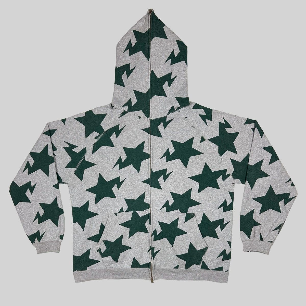 Bape Bape Sta Pattern Full Zip Hoodie | Grailed