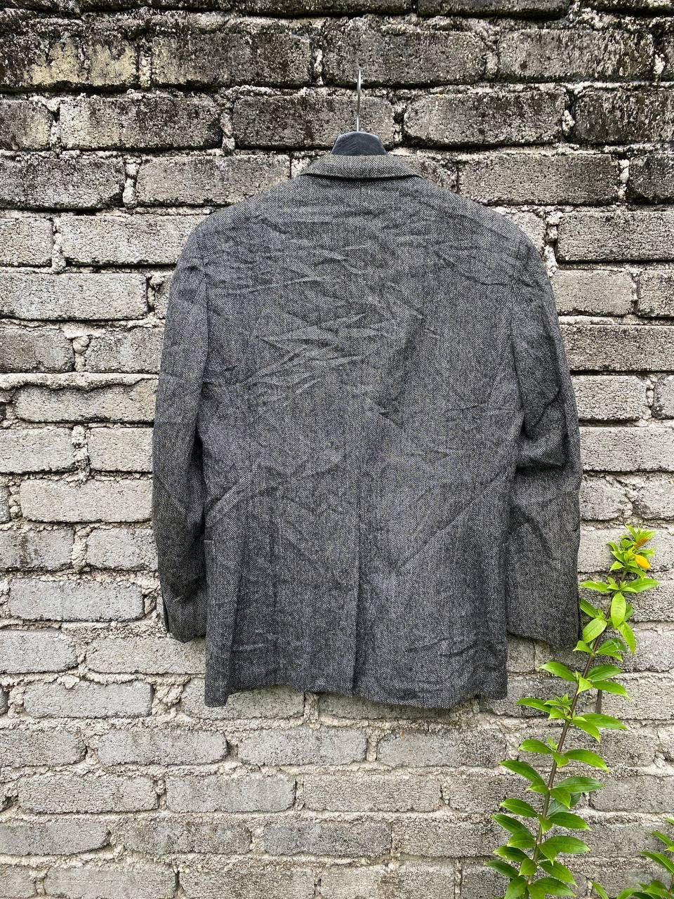 Japanese Brand Vintage Durban Basic Gear Herringbone Blazer | Grailed