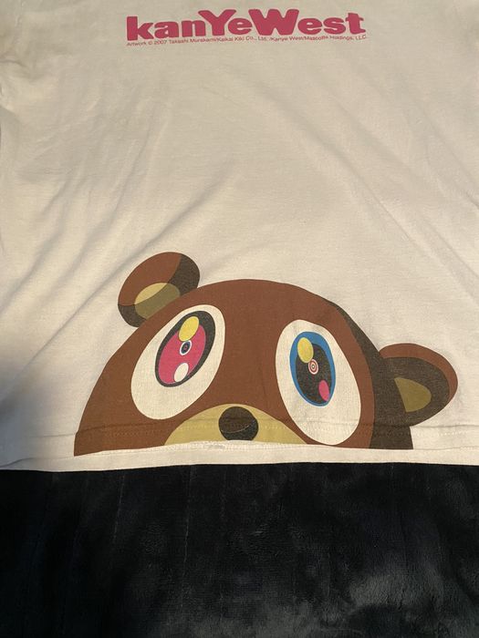 Kanye West Takashi Murakami X Kanye West Graduation white tee | Grailed