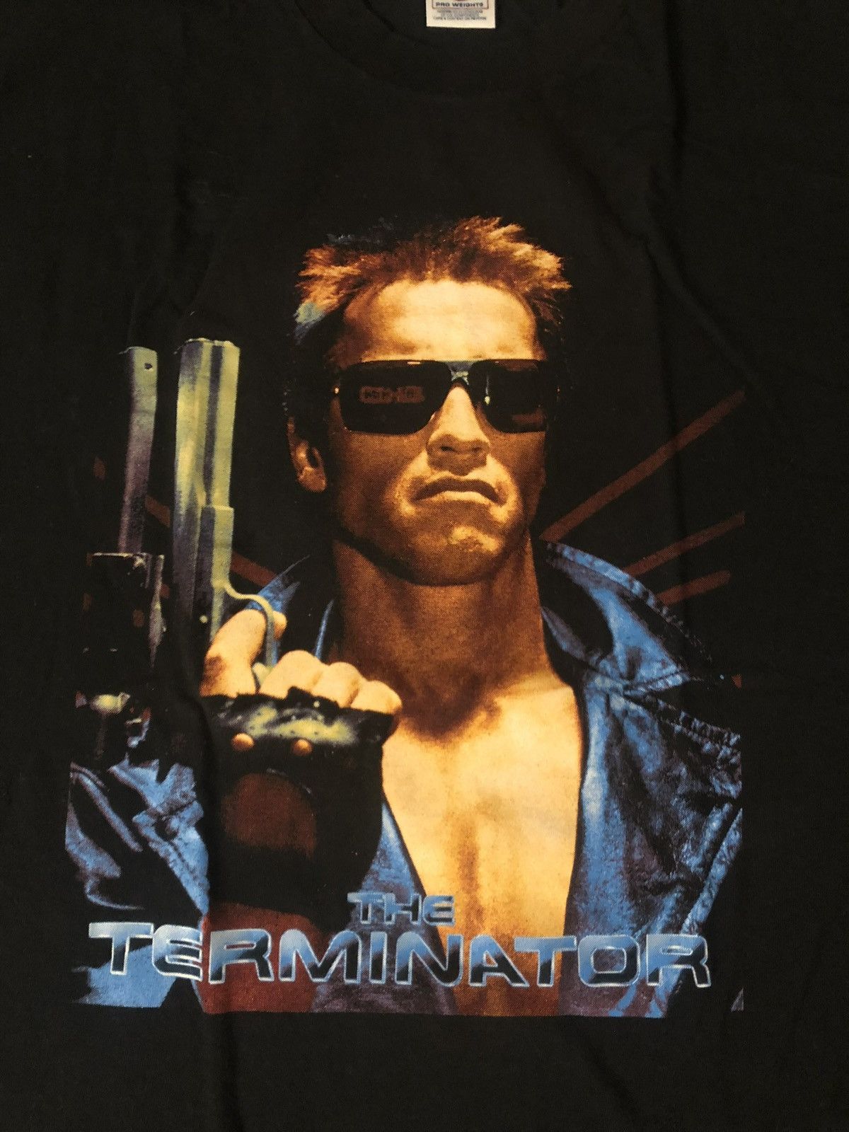 Vintage rare vintage Terminator Arnold Schwarzenegger movie t shirt ...