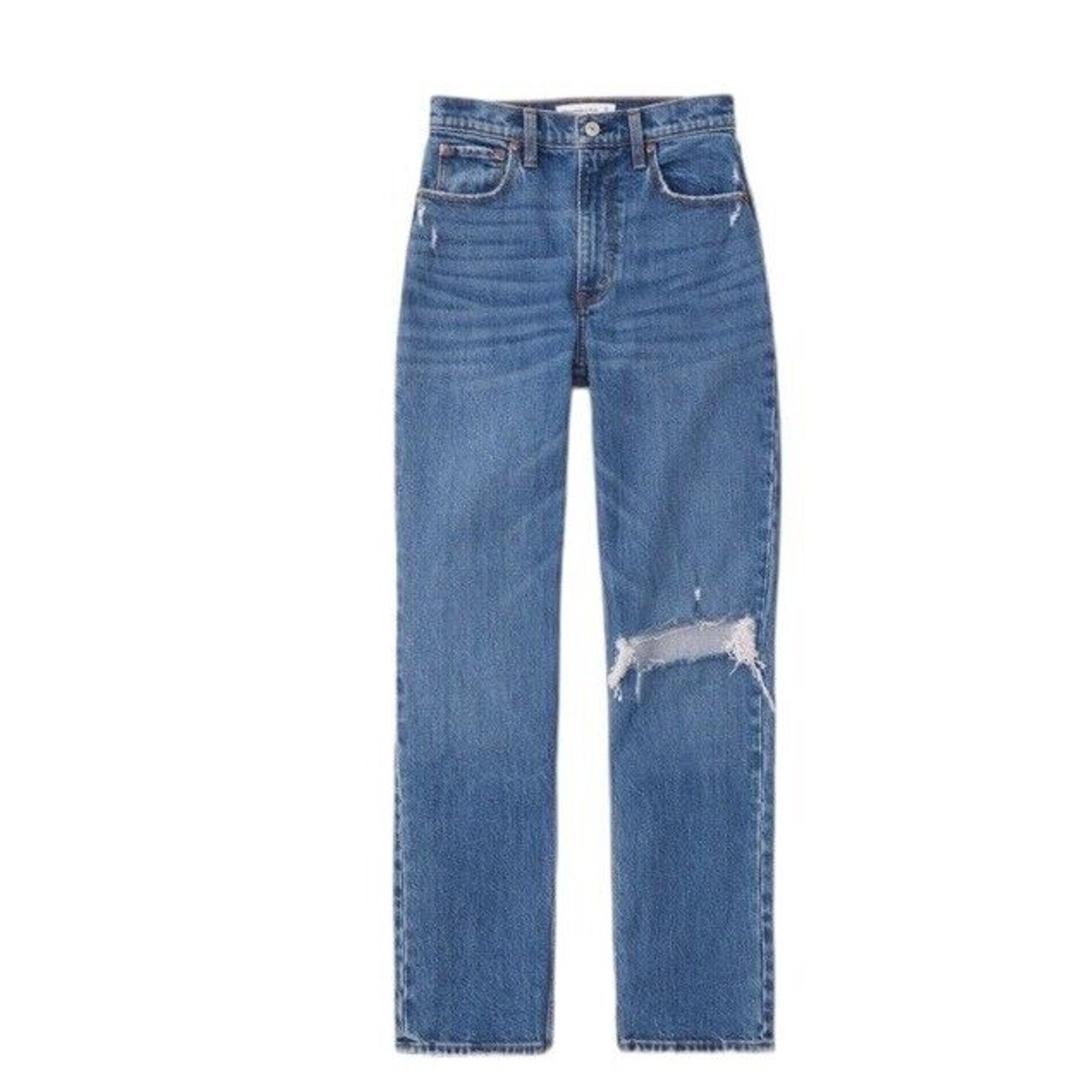 Abercrombie & Fitch Abercrombie 90s Straight Ultra High Rise jeans NWT ...