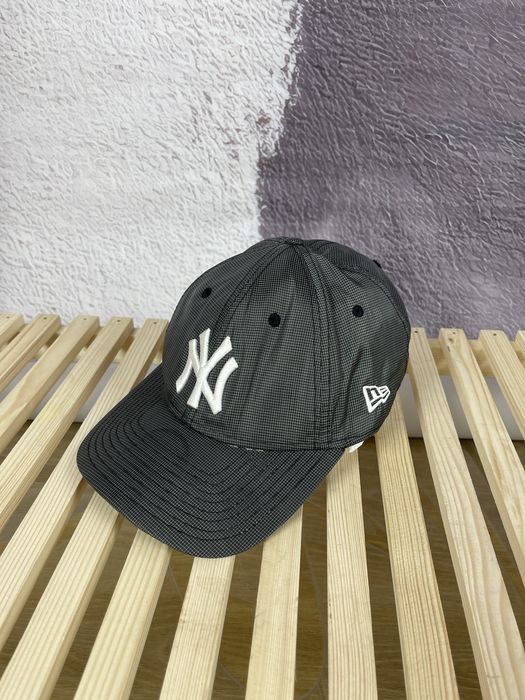 New Era New Era grey nylon logo MLB cap | Grailed