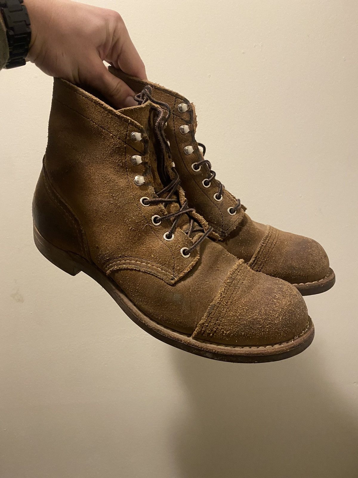 Red Wing Redwing Mens Boots 8085 Suede Size 9 | Grailed