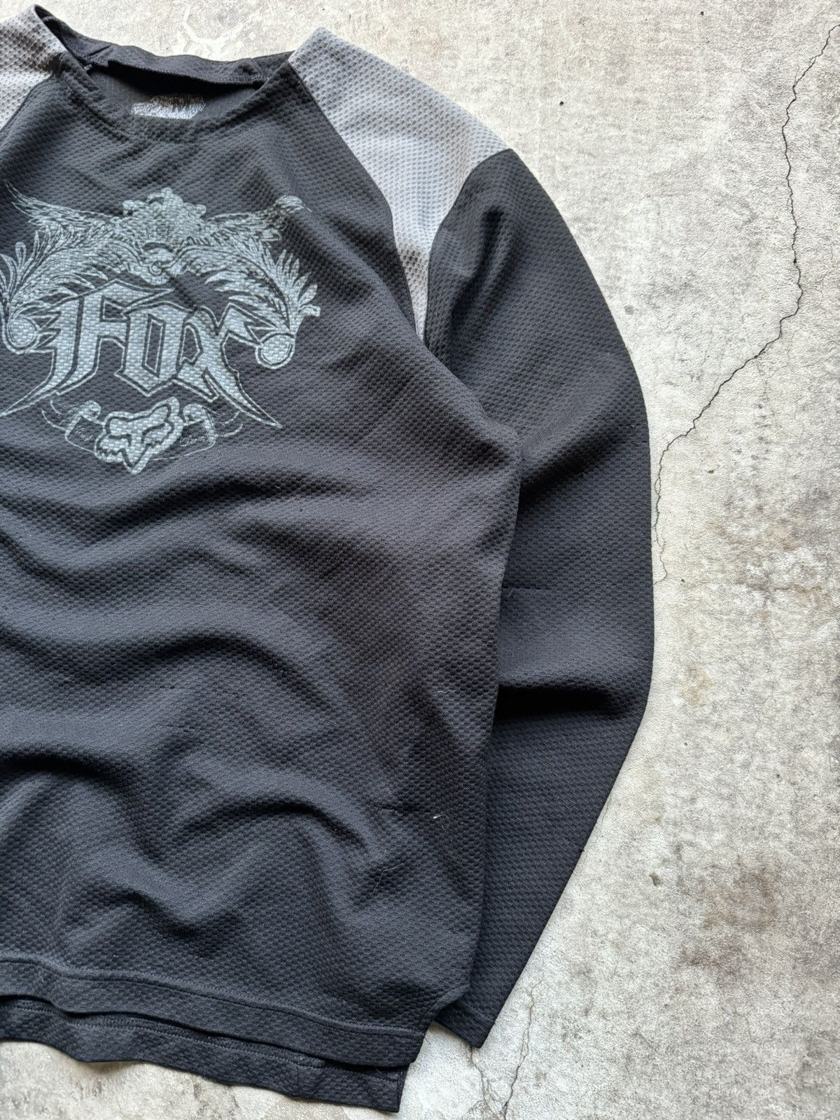 Vintage Crazy Y2K fox racing ls emo gothic Jesse pinkman style | Grailed