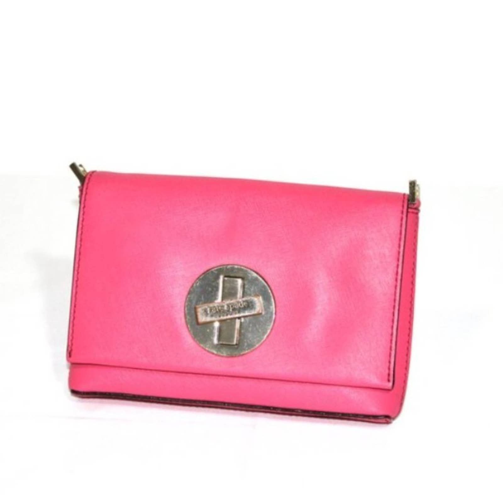 Kate Spade Kate Spade Pink Leather Gold Turn Lock Mini Bag | Grailed