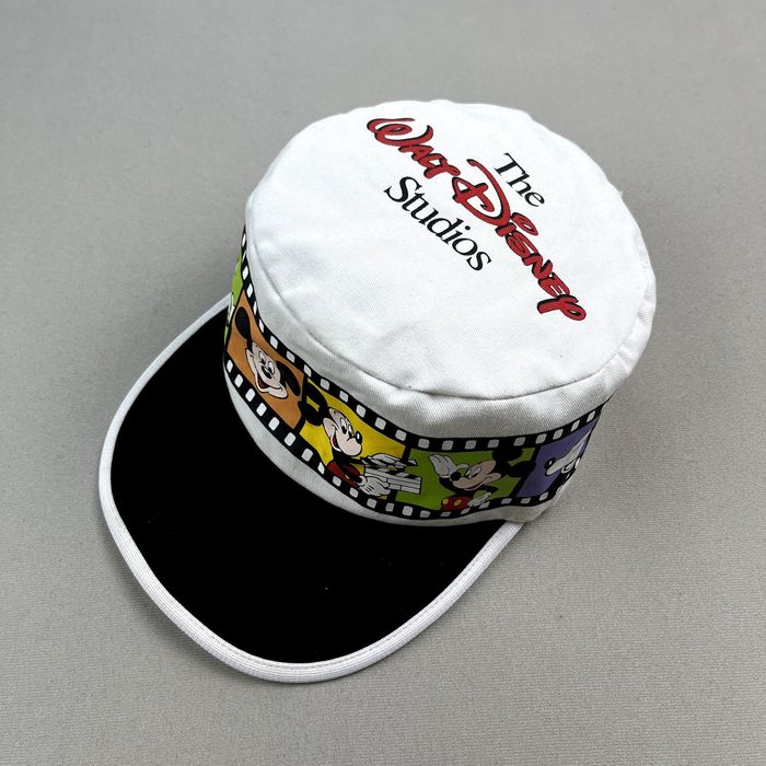 Vintage Vintage Walt Disney Studios Hat 7-3/8 White Painters Cap 80s ...