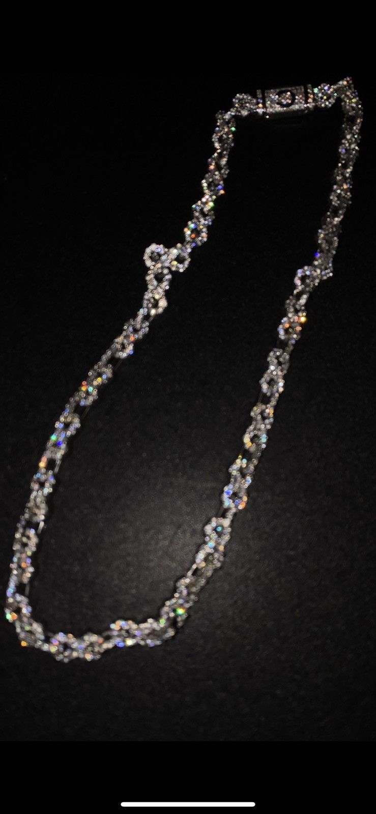 Other 8mm Iced Chain White Gold CUSTOM | Grailed