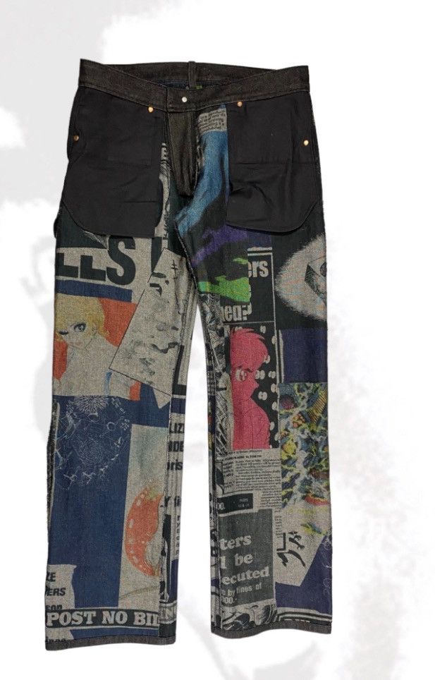 Yohji Yamamoto Yohji Yamamoto Cyborg Shotaro Jeans | Grailed