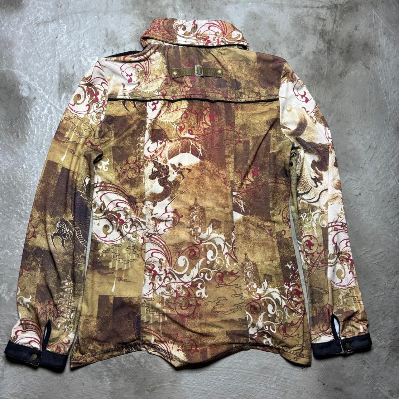 Japanese Brand ozz cronce vkei tatoo buttonup 14thaddiction kmrii vibe ...