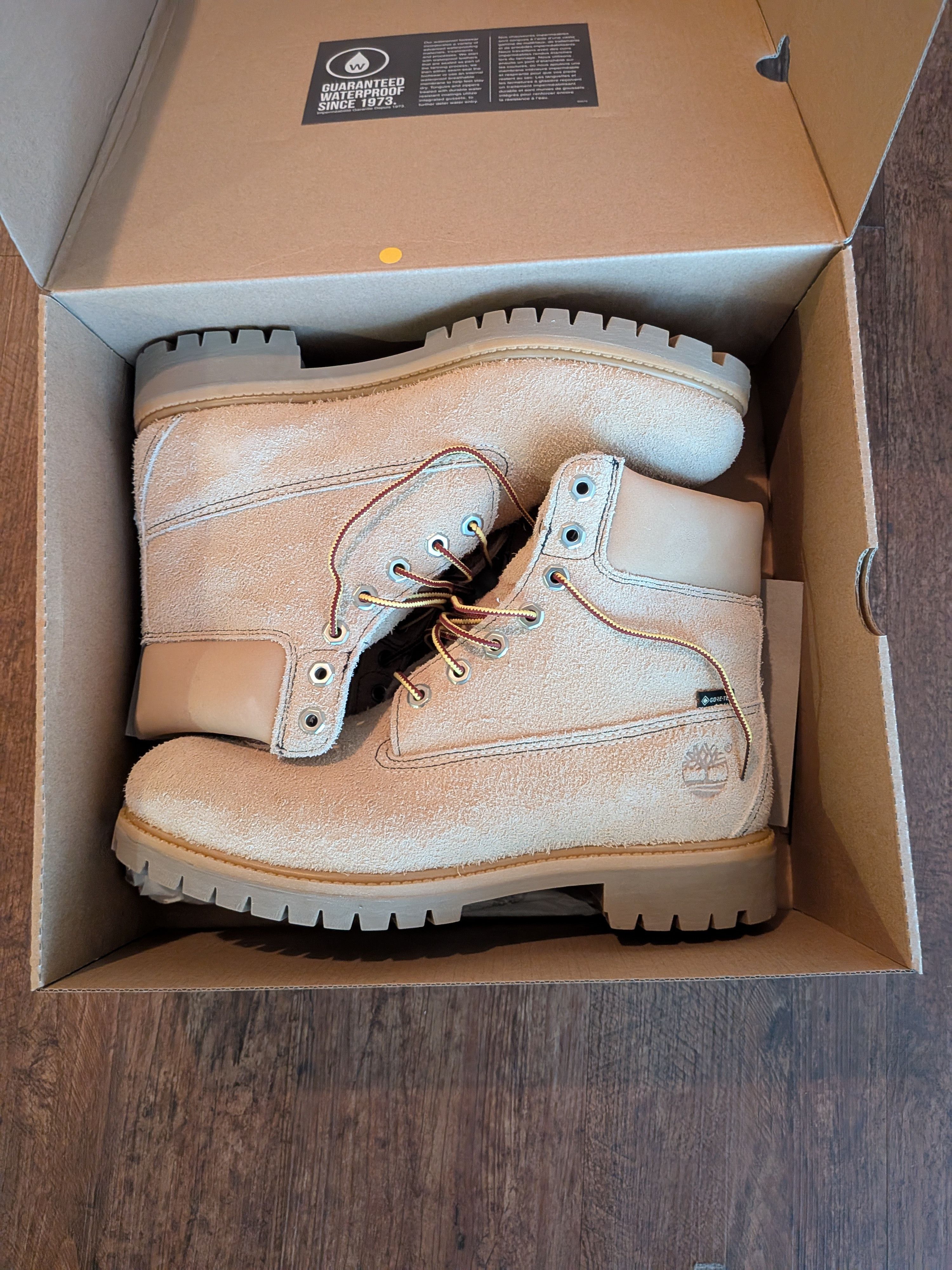 Nonnative × Timberland nonnative x 6 Inch Boot GORE-TEX 'Light Beige ...