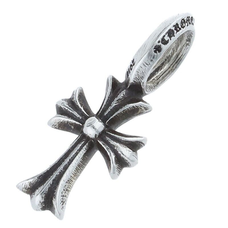 Chrome Hearts Chrome Hearts CH Cross Stack Silver Necklace | Grailed