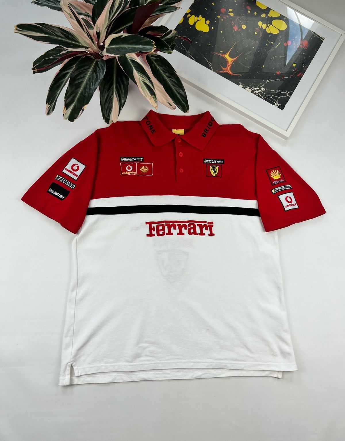 Ferrari × Racing Vintage polo Ferrari L A Martina Italy Italia | Grailed