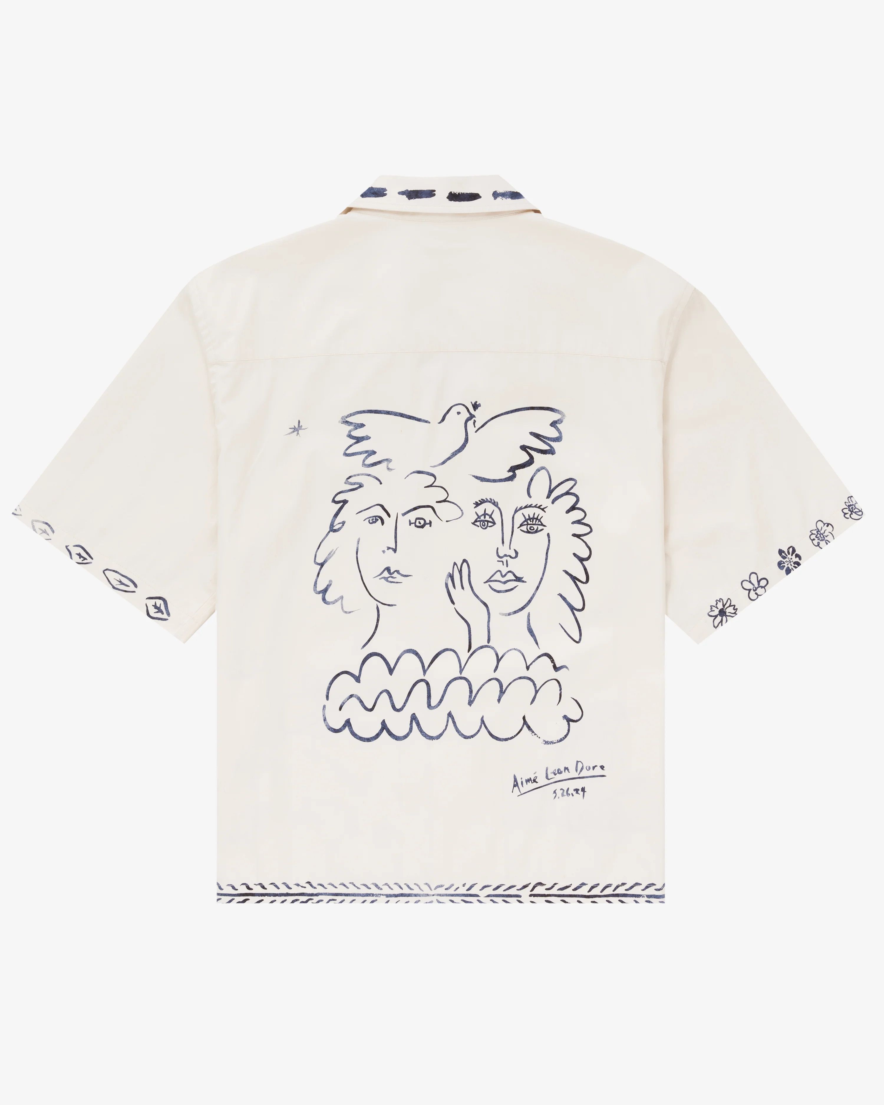 Aime Leon Dore Lesvos Cropped Camp Shirt | Grailed