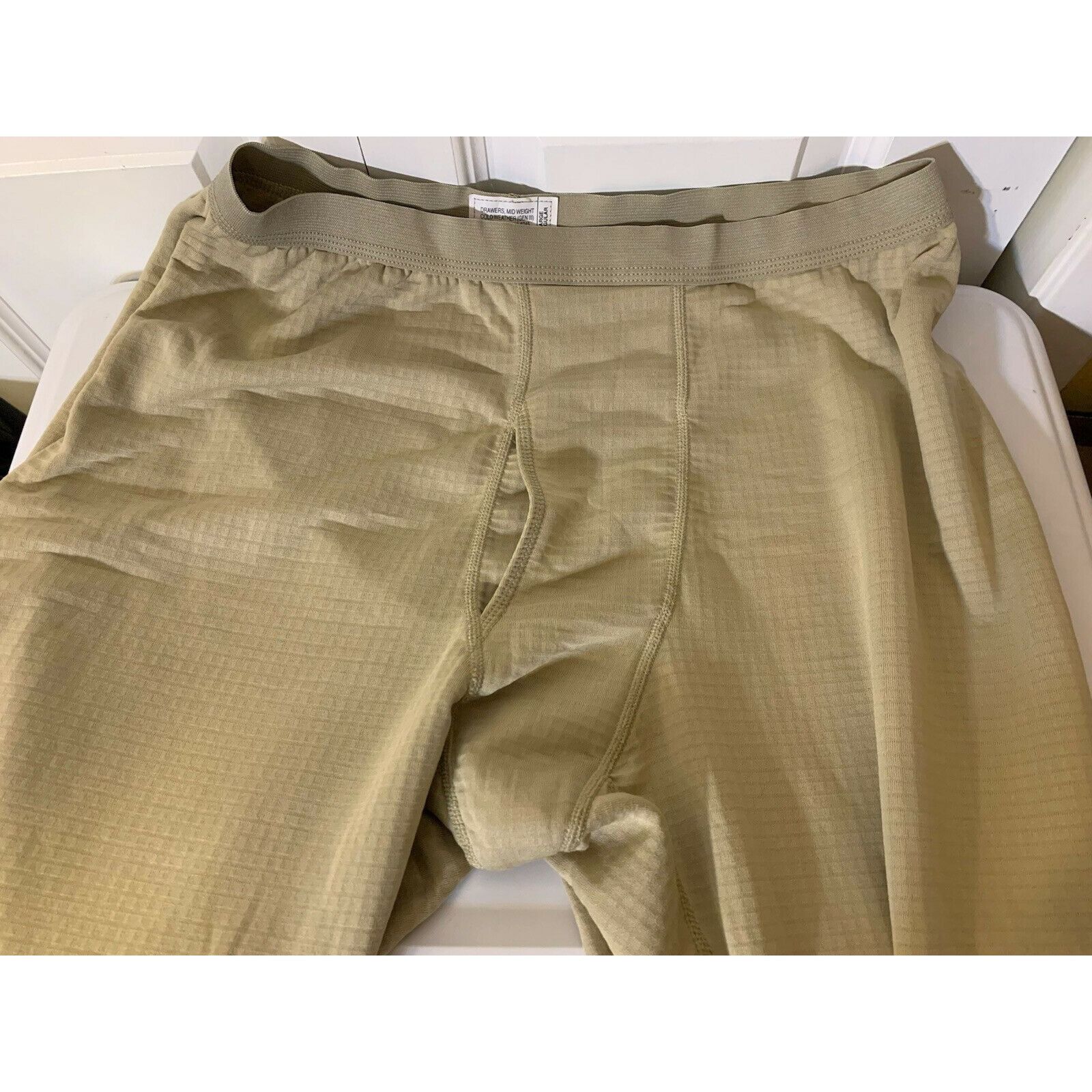 Unkwn MILITARY MID WEIGHT COLD WEATHER GEN III DRAWERS Sz Large re ...