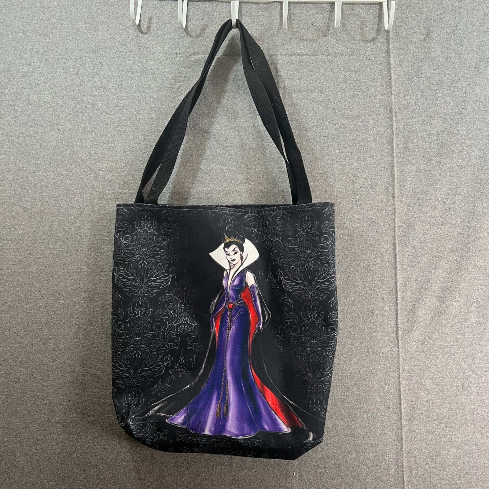Other Disney Evil Queen Tote Art Shopper Black Bags | Grailed