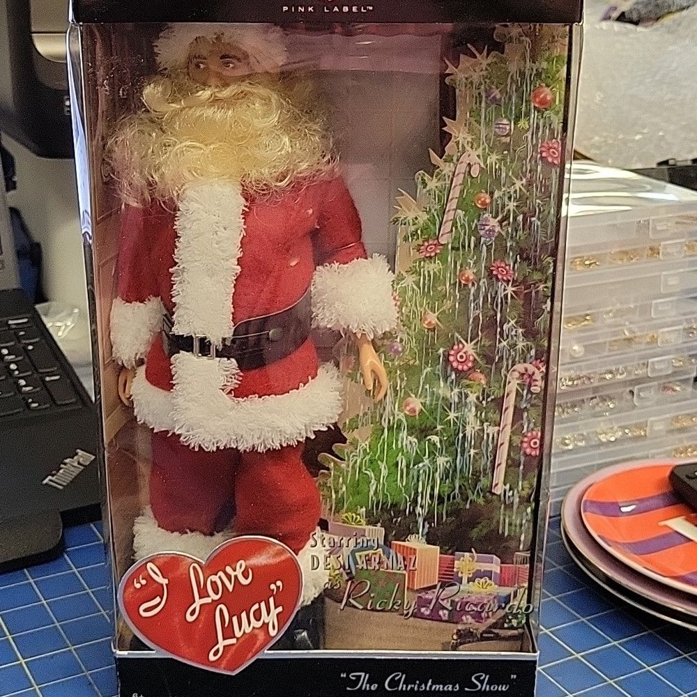 Other I Love Lucy Ricky Christmas Show Santa Claus 2008 Mattel Ba | Grailed