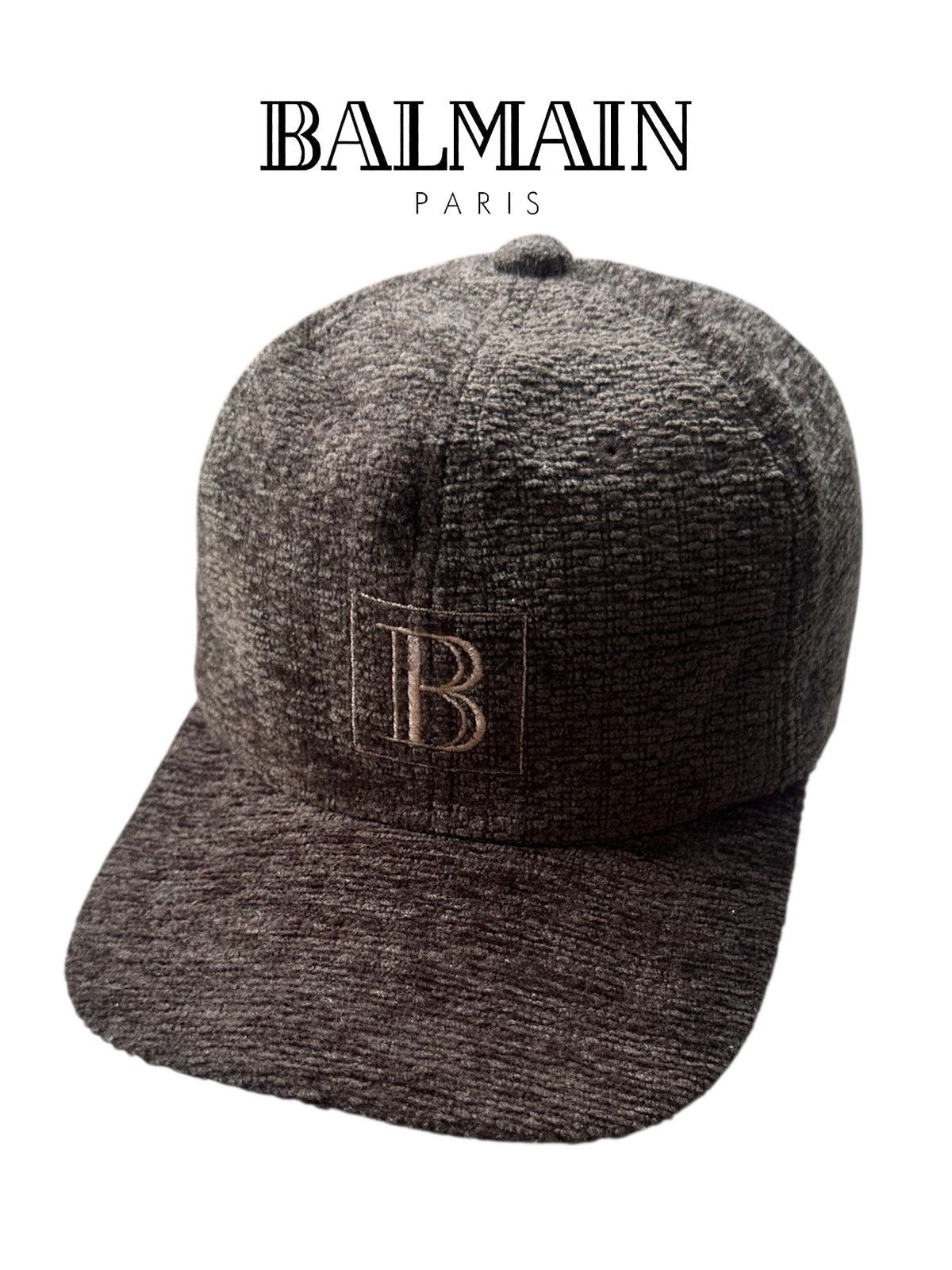 Balmain Vintage Balmain Paris ‘B’ Logo Hats | Grailed