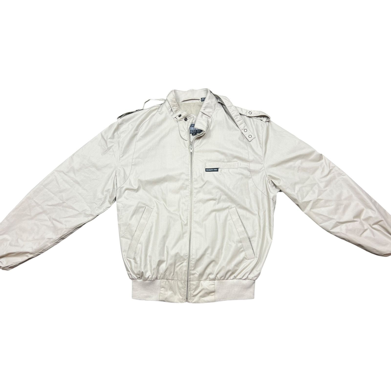 Vintage Vintage Member's Only Tan Bomber Jacket | Grailed