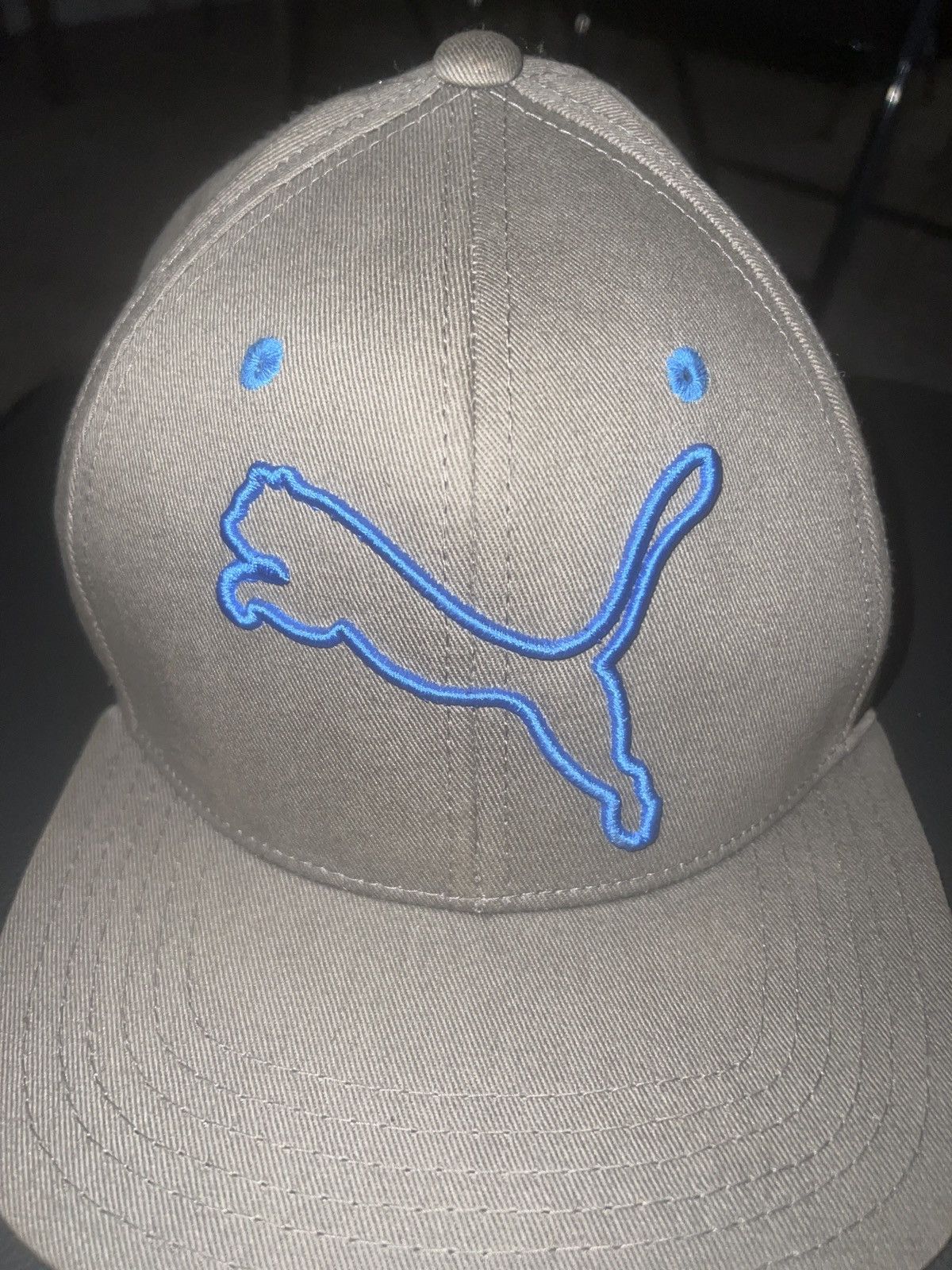 Vintage Puma Outline Logo Snapback | Grailed