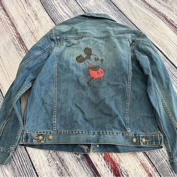 Disney Walt Disney World Parks Mickey Mouse Denim Jacket | Grailed