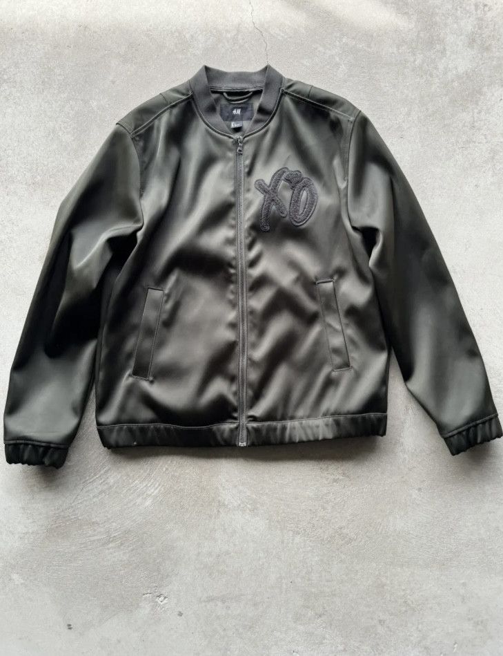 H&M × The Weeknd × XO XO The Weeknd Green Bomber Jacket | Grailed