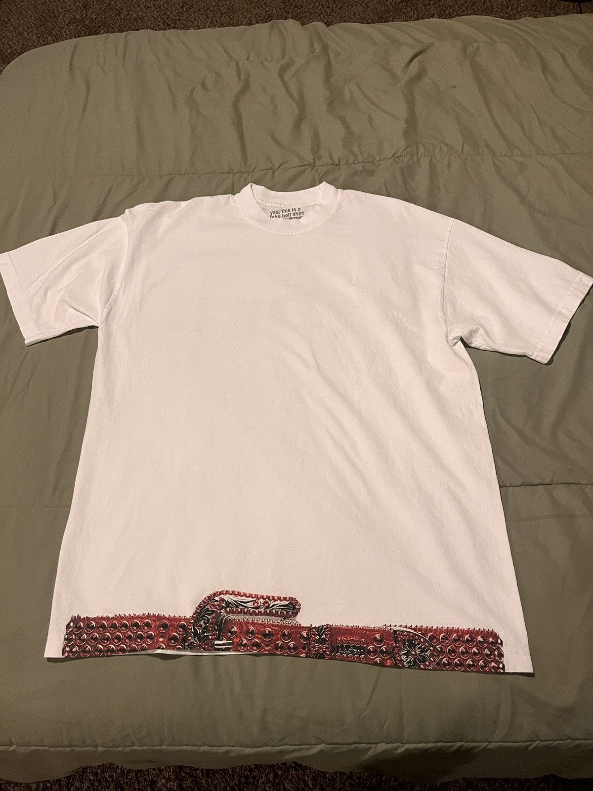 B.B. Simon × Ryder Studios BB Simon Ryder Collab Belt Tee | Grailed
