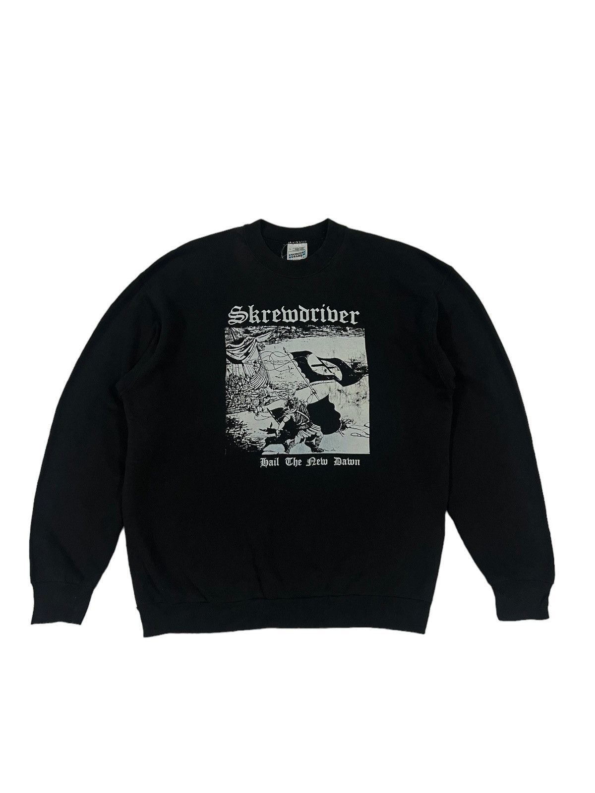 Band Tees × Vintage 1980 Skrewdriver Hail The New Dawn Punk Rock Very ...