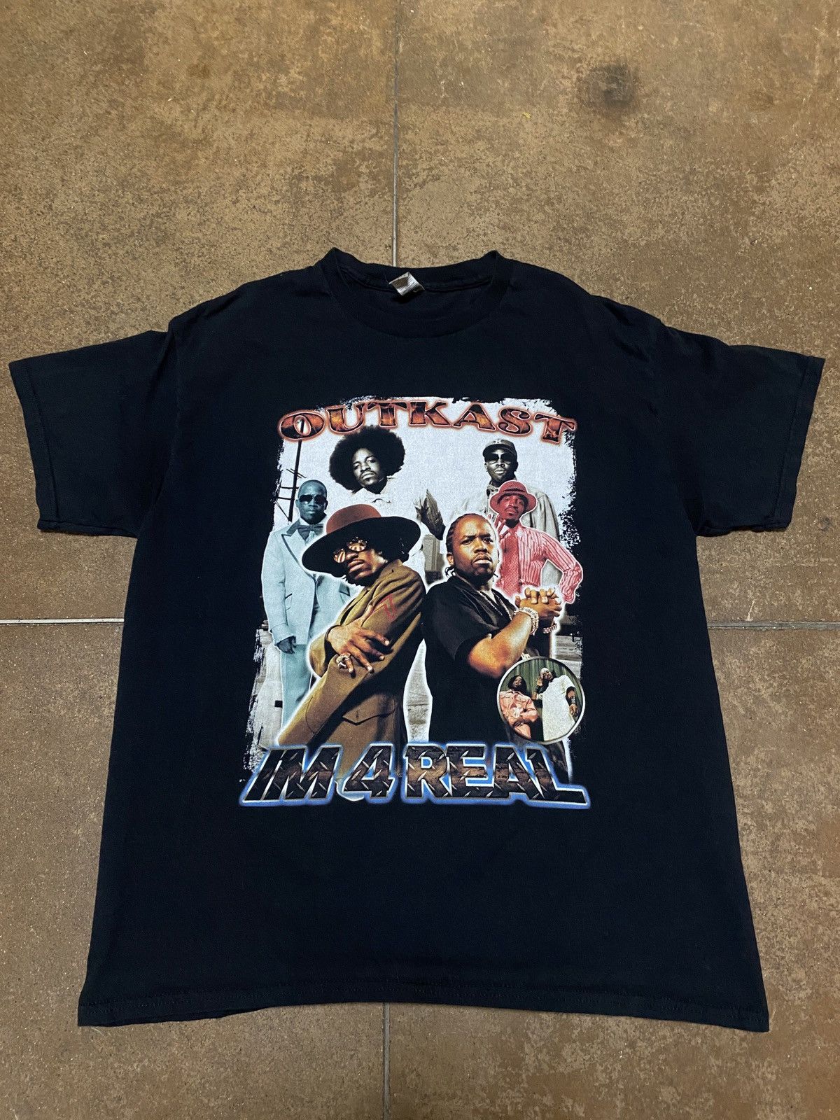 Outkast × Rap Tees × Vintage Vintage Outkast Im 4 Real Rap Tee | Grailed