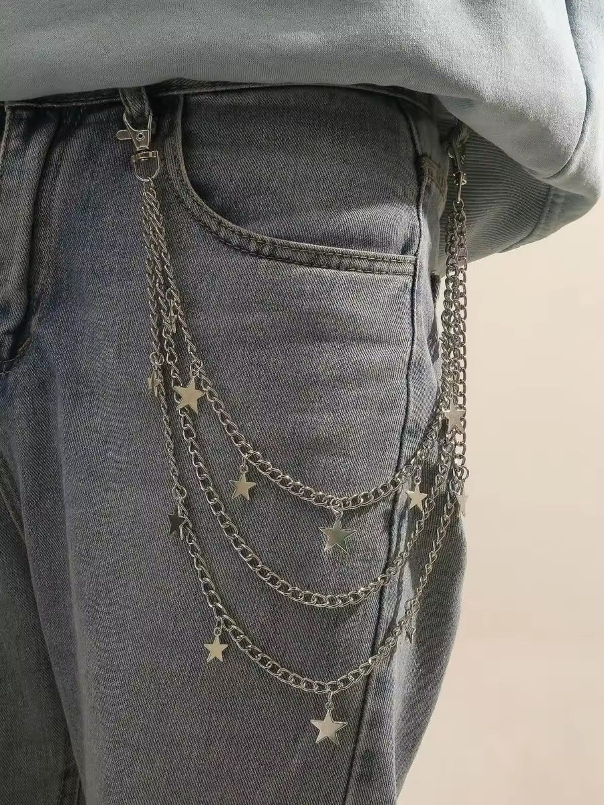 Chain × Cuban Link Chain × Jewelry Star Pant Chain | Grailed