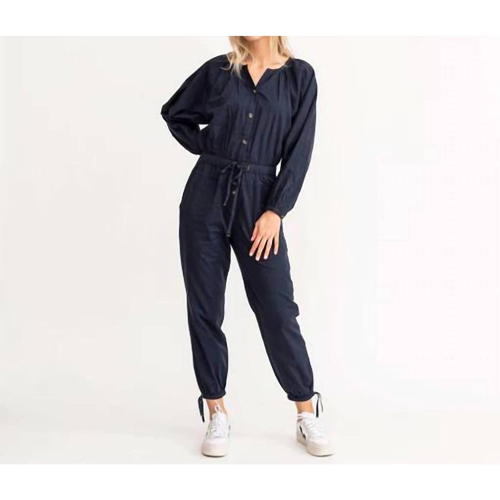 Designer KERRI ROSENTHAL Savannah Jumpsuit In Indigo | Grailed