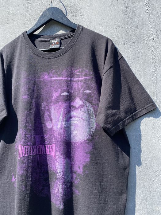Vintage Vintage 2000s UNDERTAKER PURPLE FACE PRINT TEE | Grailed