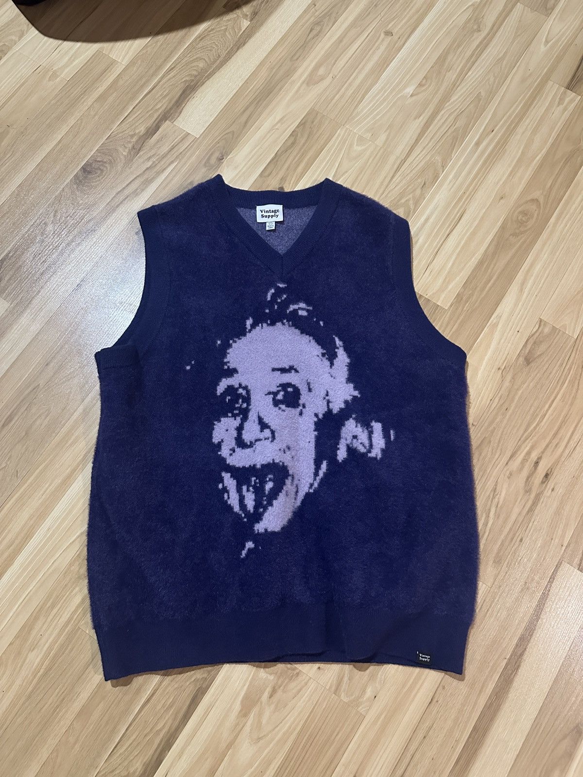 Other Albert Einstein knitted vest | Grailed