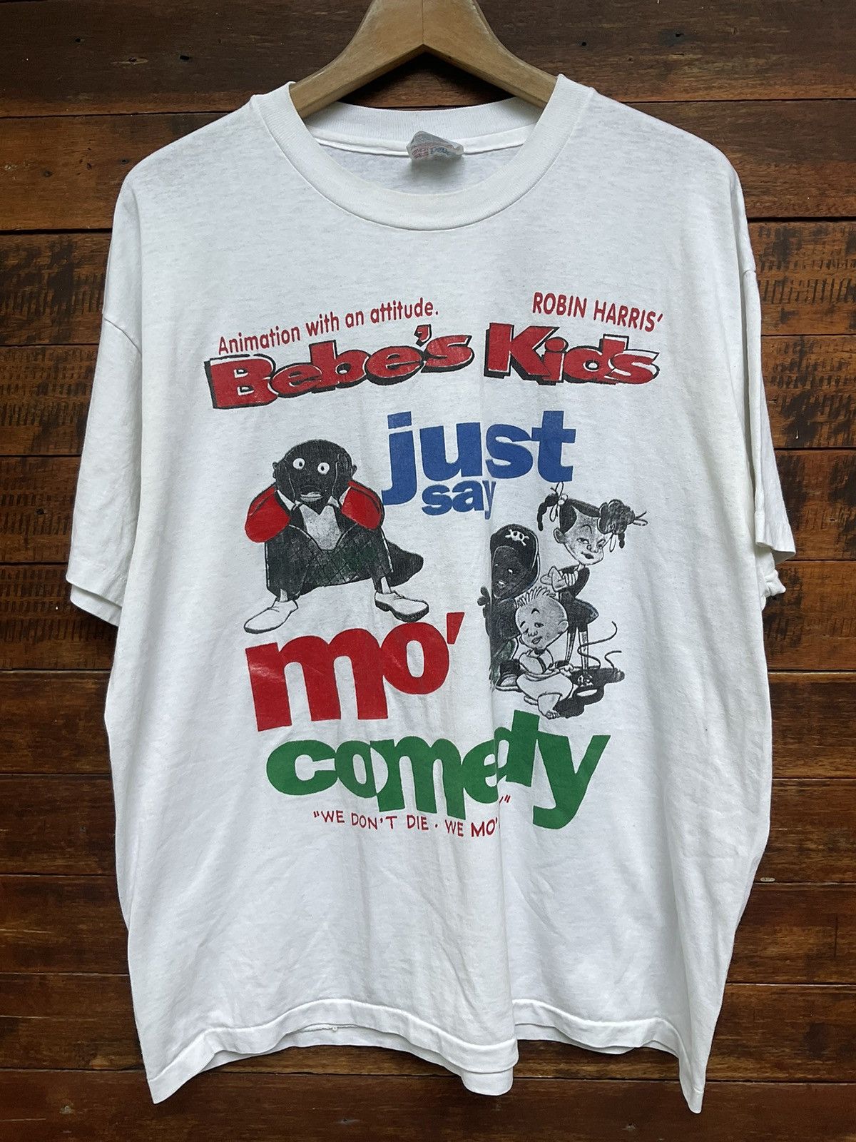 Vintage Vintage 90s Bebe’s Kids Mo’Comedy Robin Harris XL Shirt | Grailed