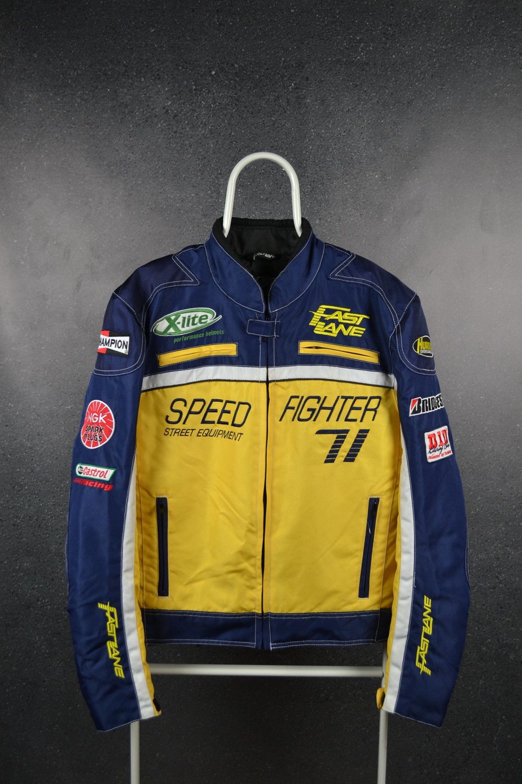 Movie × Racing × Vintage Fast Lane Vintage Speed Fighter Racing Jacket ...