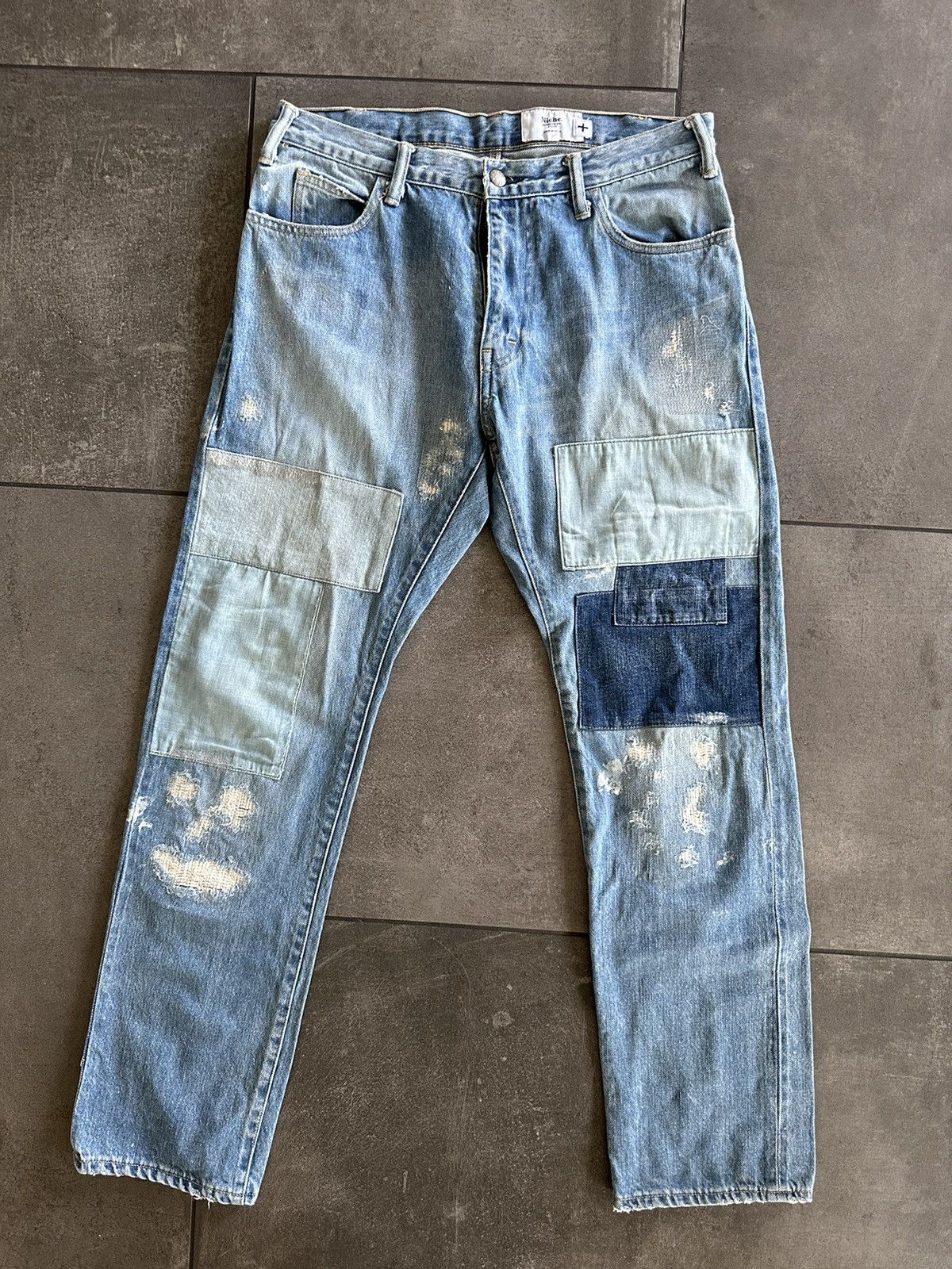 Niche Niche Japanese Patchwork Denim | Grailed