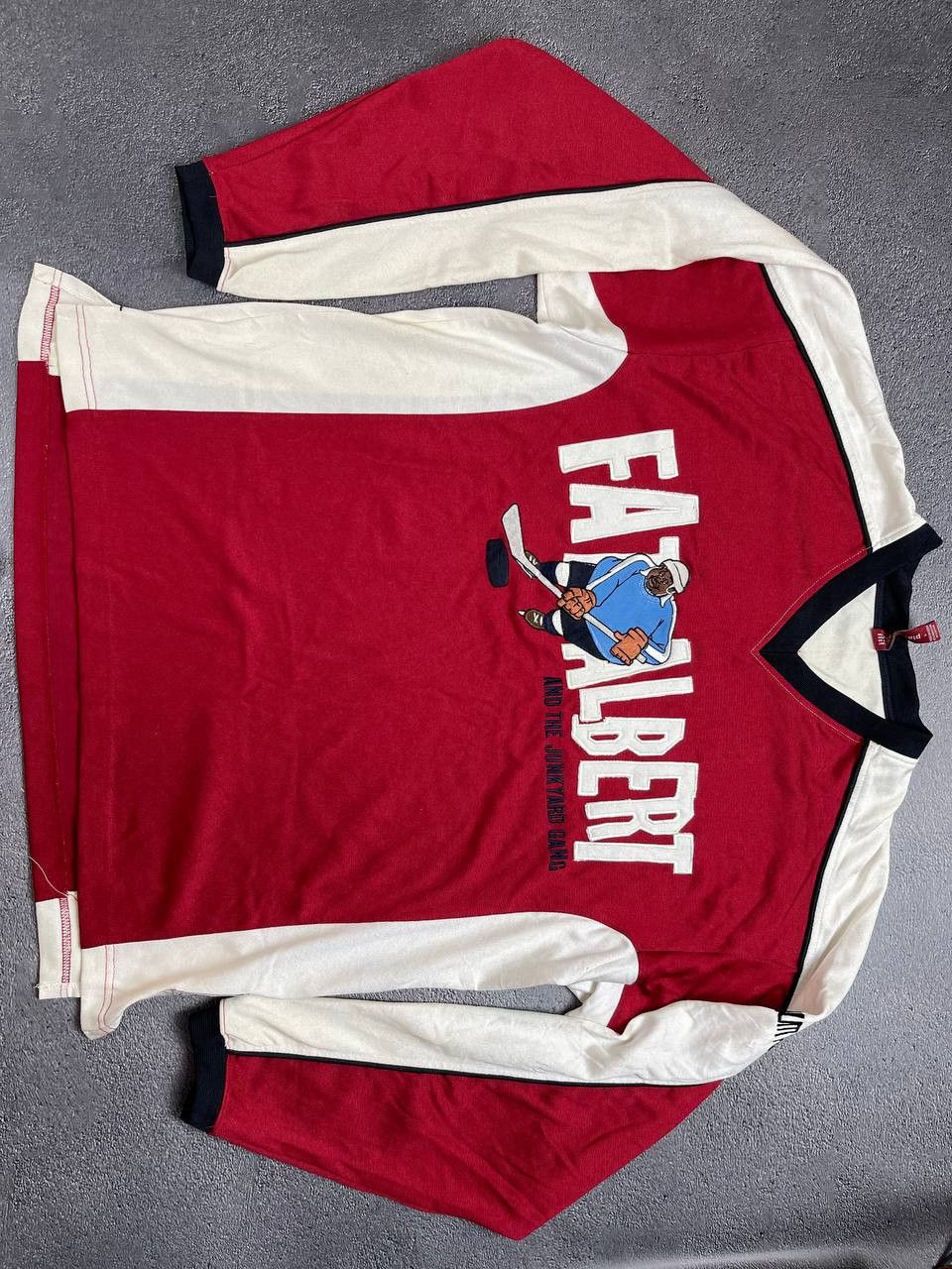Fubu × Vintage Vintage Platinum Fubu Fat Albert Jersey Shirt | Grailed
