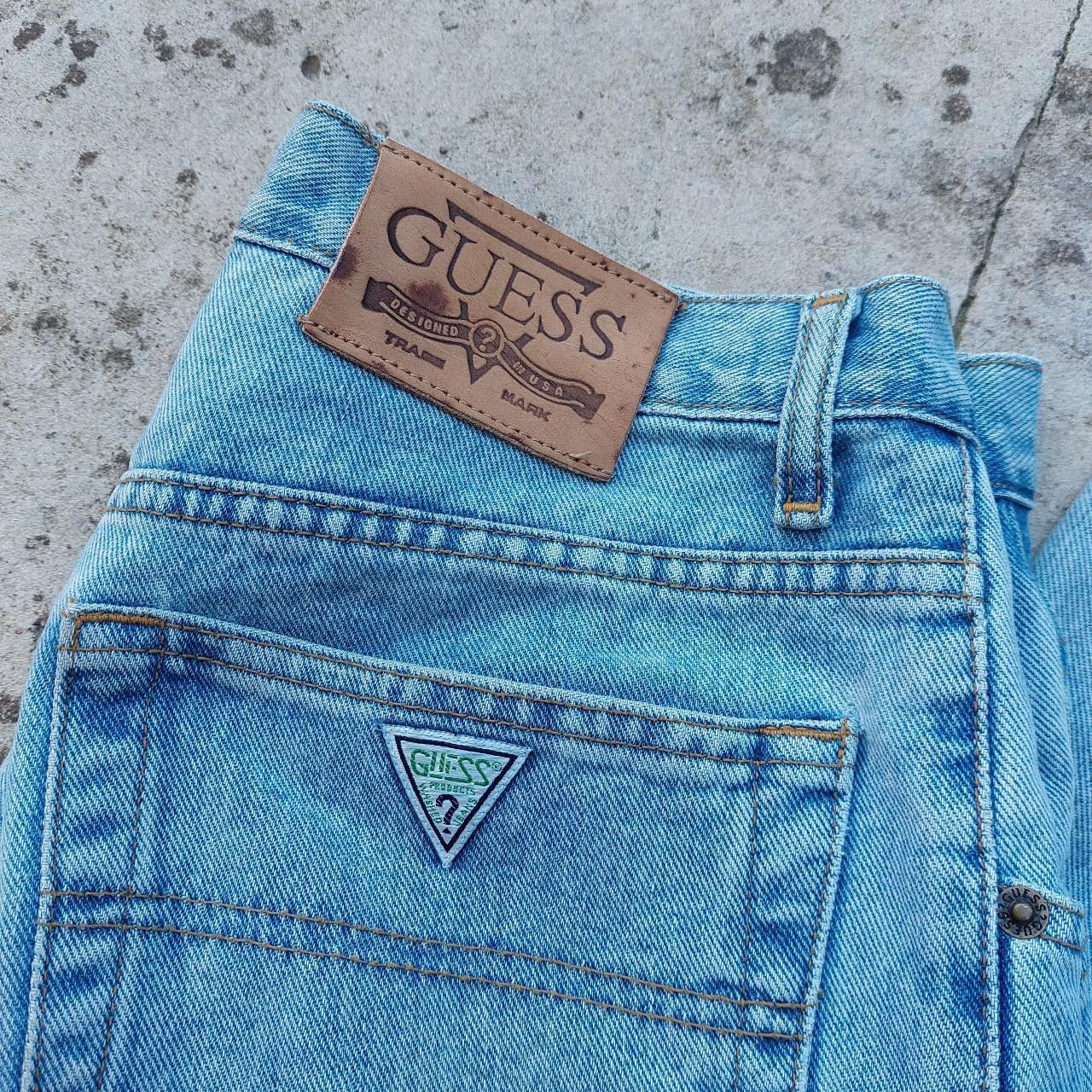 Guess × Vintage guess vintage denim jeans | Grailed