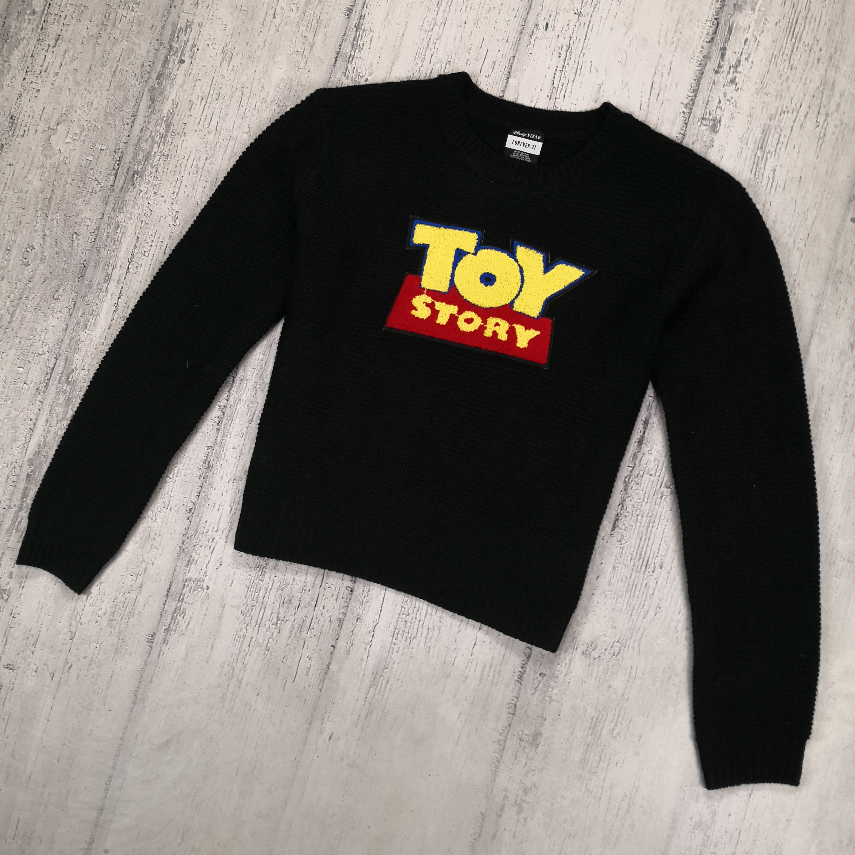 Disney × Movie TOY STORY DISNEY PIXAR WOMEN'S M OVERSIZE JUMPER | Grailed