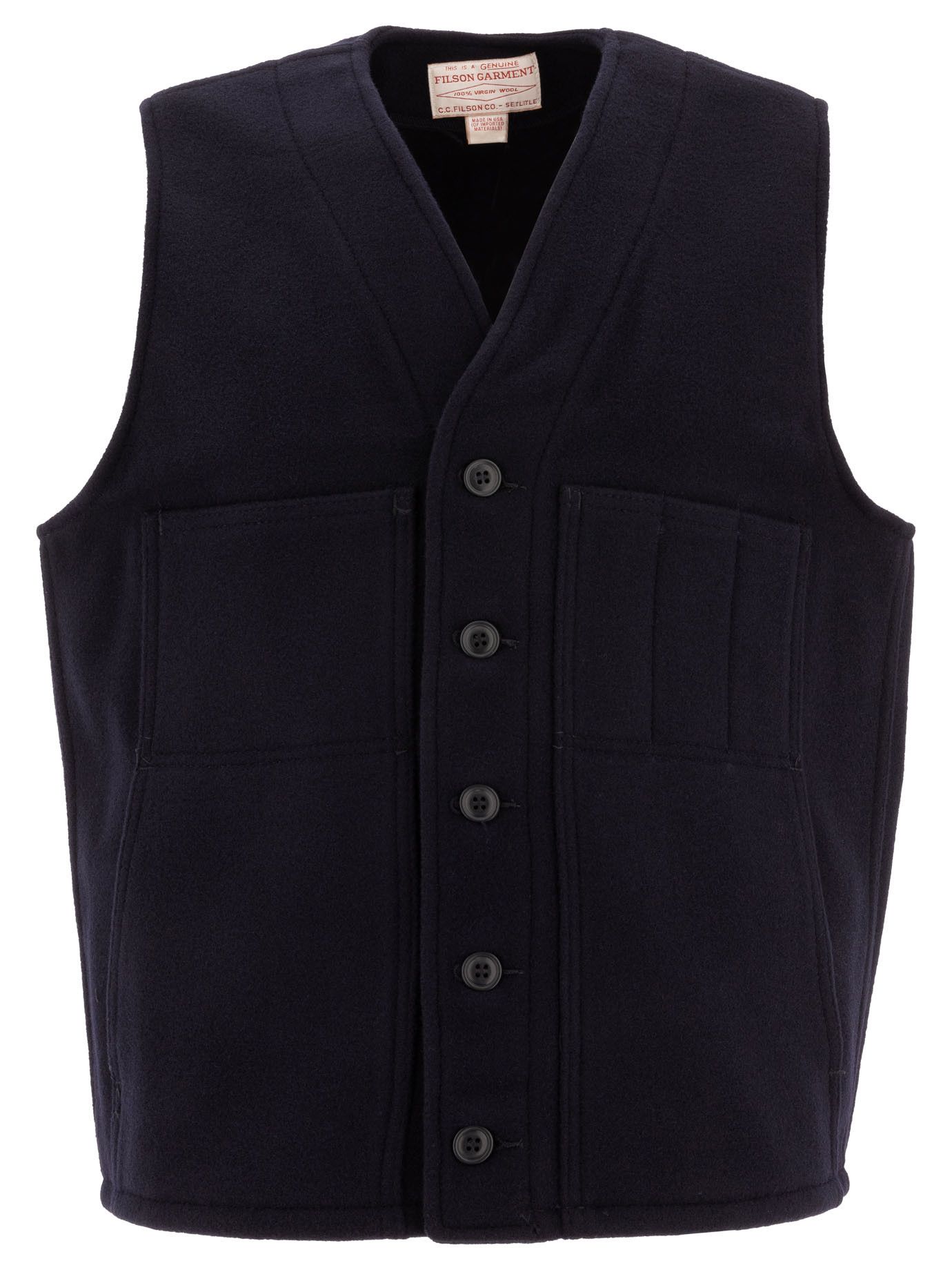 Filson Filson "mackinaw" Wool Vest for Men Label Size M | Grailed