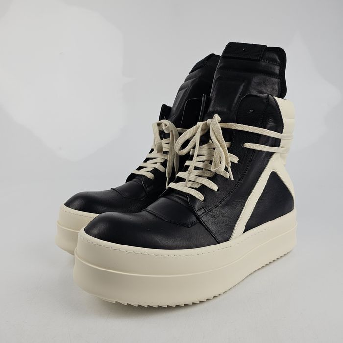 Rick Owens Rick Owens Geobasket Mega Bumper Black/Milk Sneakers New ...