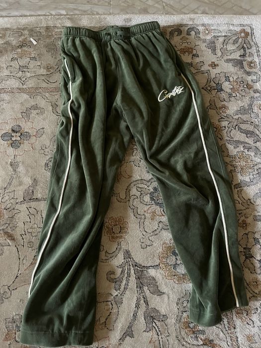 Corteiz Corteiz velour sweats | Grailed