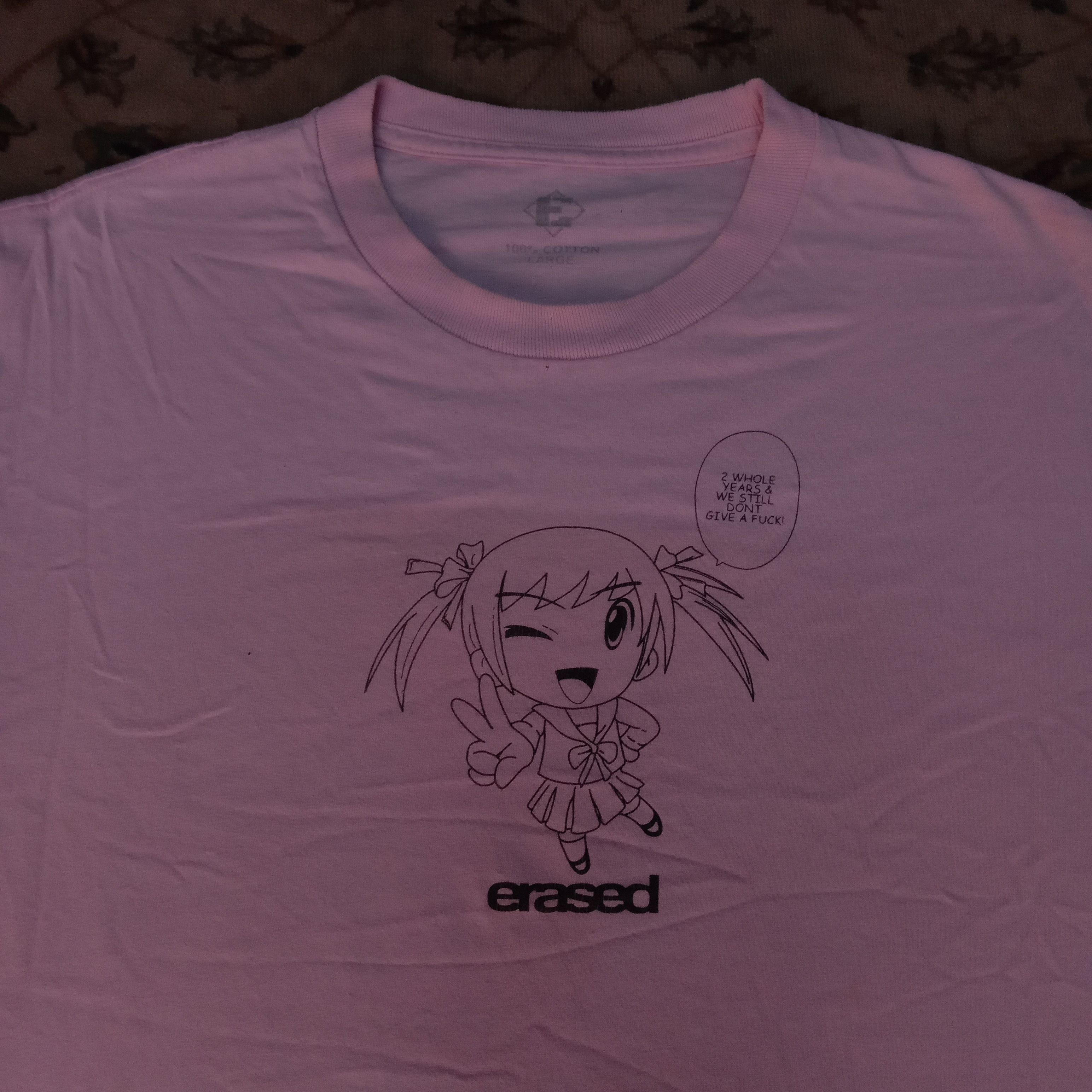 Erased Project Rare 2 years anniversary Erased Project Tee Pleasures ...