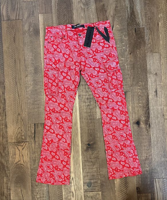 Valabasas Red Bandana pants | Grailed