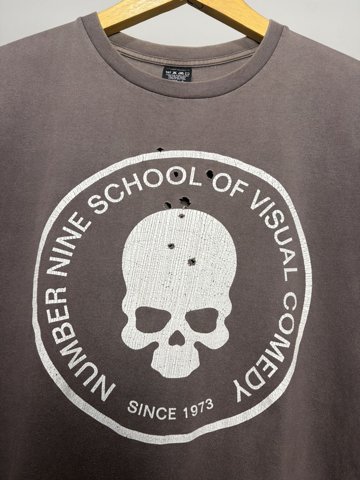 Number (N)ine 2000s Number Nine School Of Visual Comedy Tee | Grailed