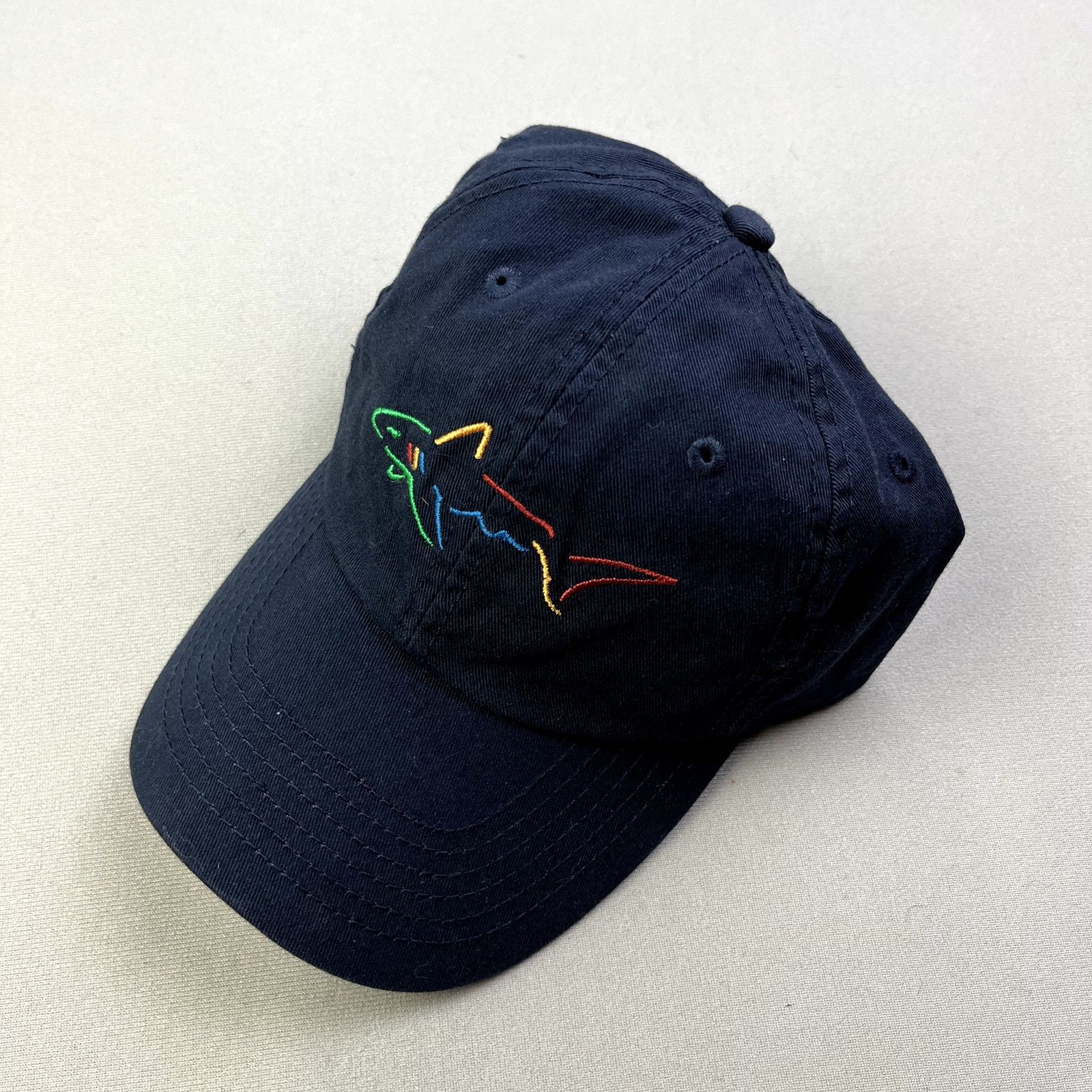 Greg Norman × Vintage Vintage Greg Norman Golf Hat Cap Black Shark Logo ...