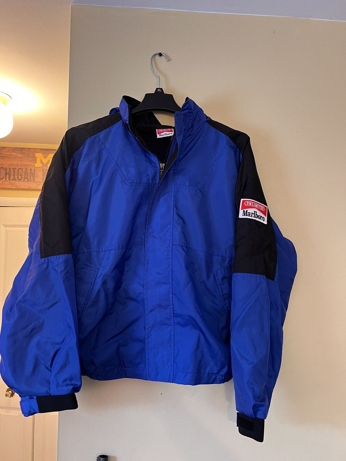 Marlboro Vintage 90s Marlboro Cigarette Jacket Dead stock | Grailed