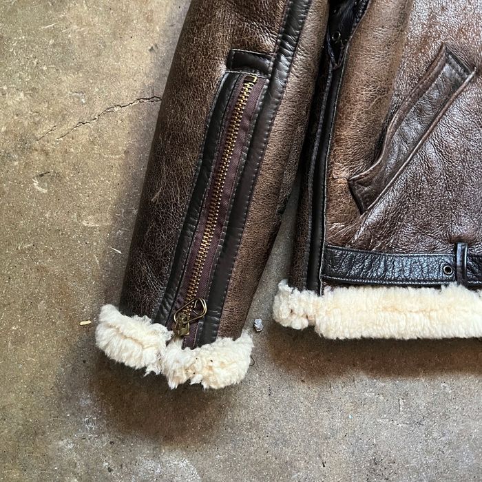 Vintage Vintage Schott B-3 Shearling Jacket | Grailed