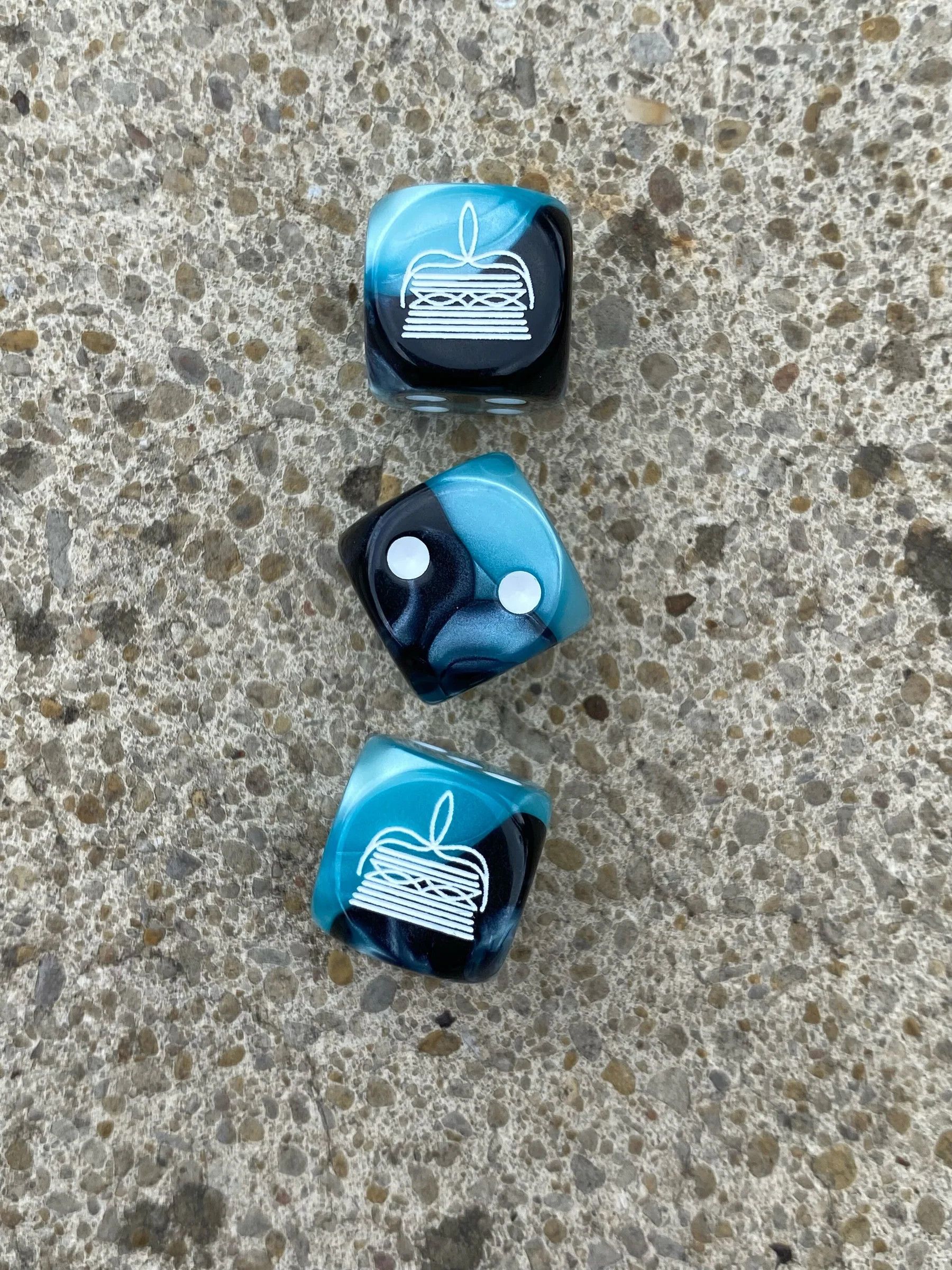Designer Red Rabbit Trading Co. Toe Stitch Dice Blue Marble | Grailed
