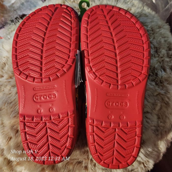 Crocs Disney Pixar Lightning McQueen Light Up Crocs | Grailed