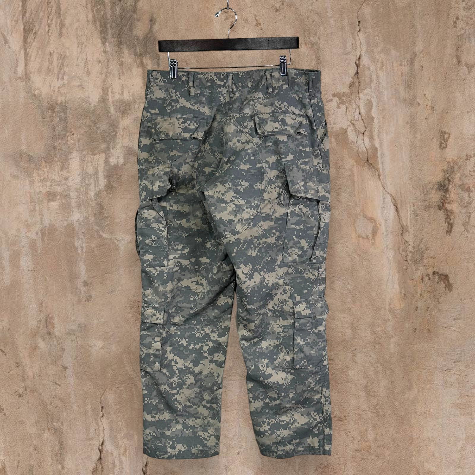 Streetwear × Vintage Vintage Digital Military Camo Tactical Pants ...